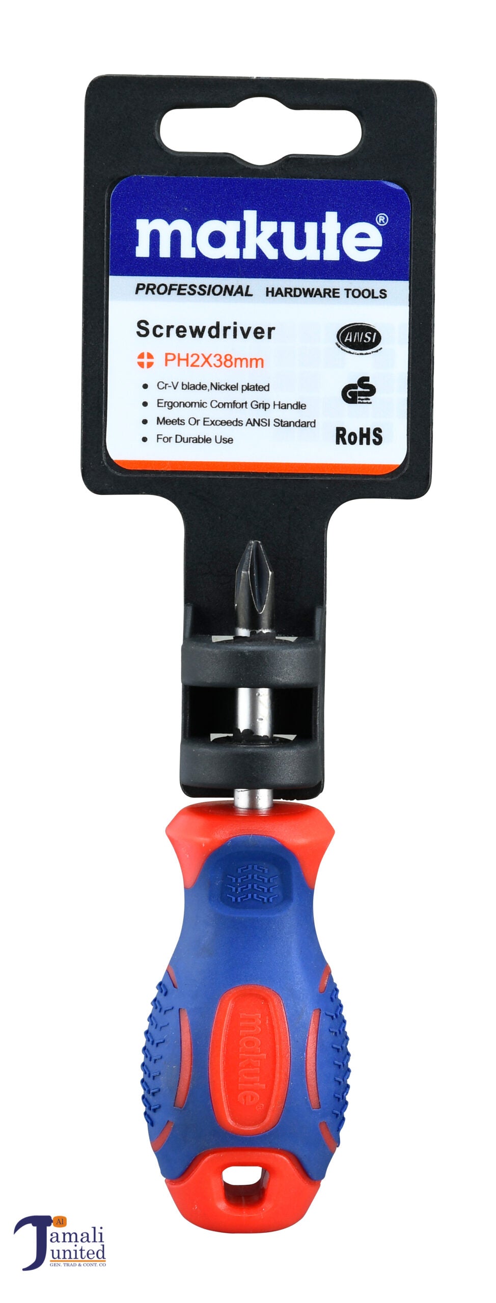 SCR / DRIVER- 1.5" CROSS + MAKUTE MK13PH2038 PH2 X 38 MM